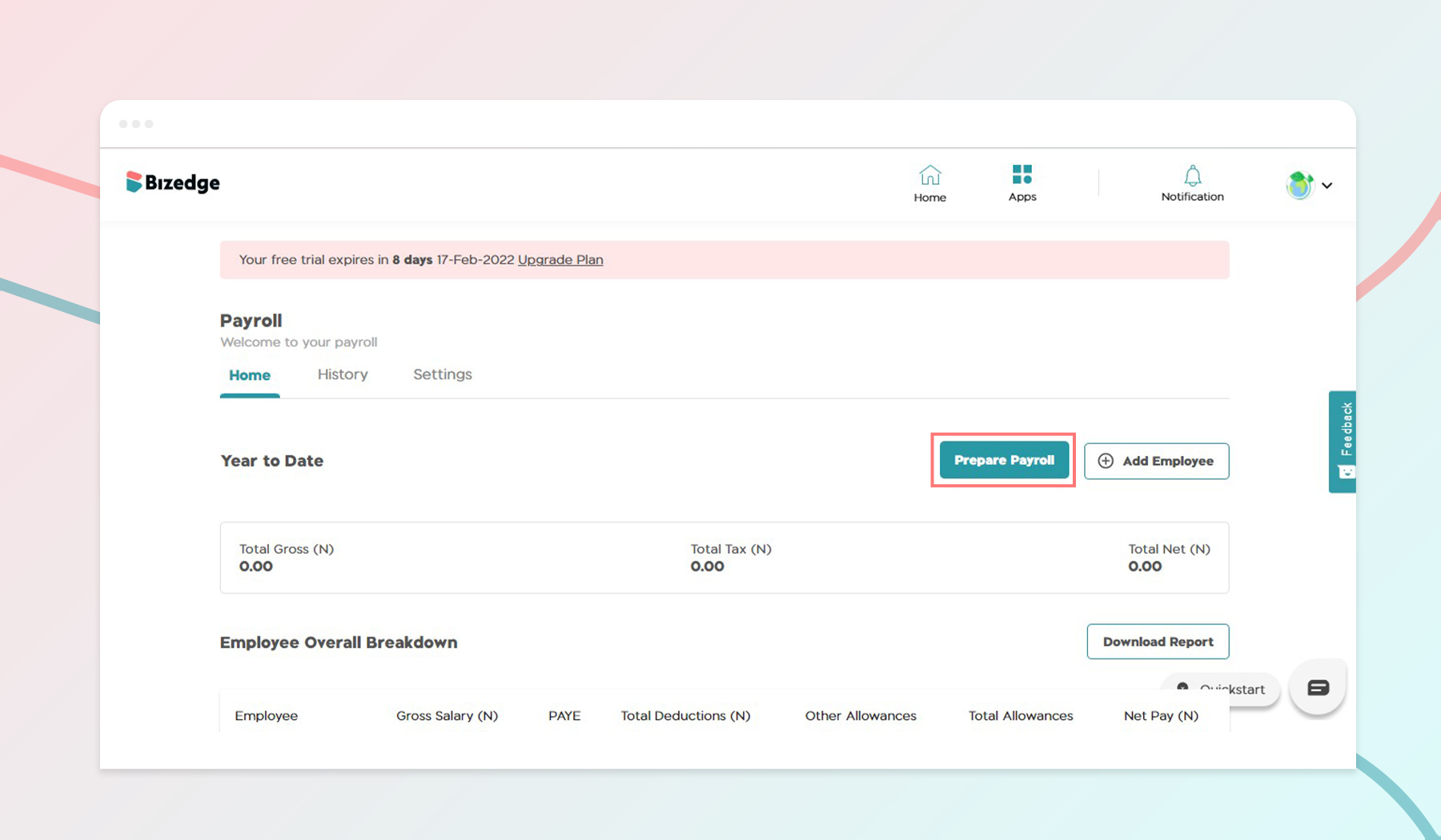 How to prepare payroll using BizEdge | Bizedge