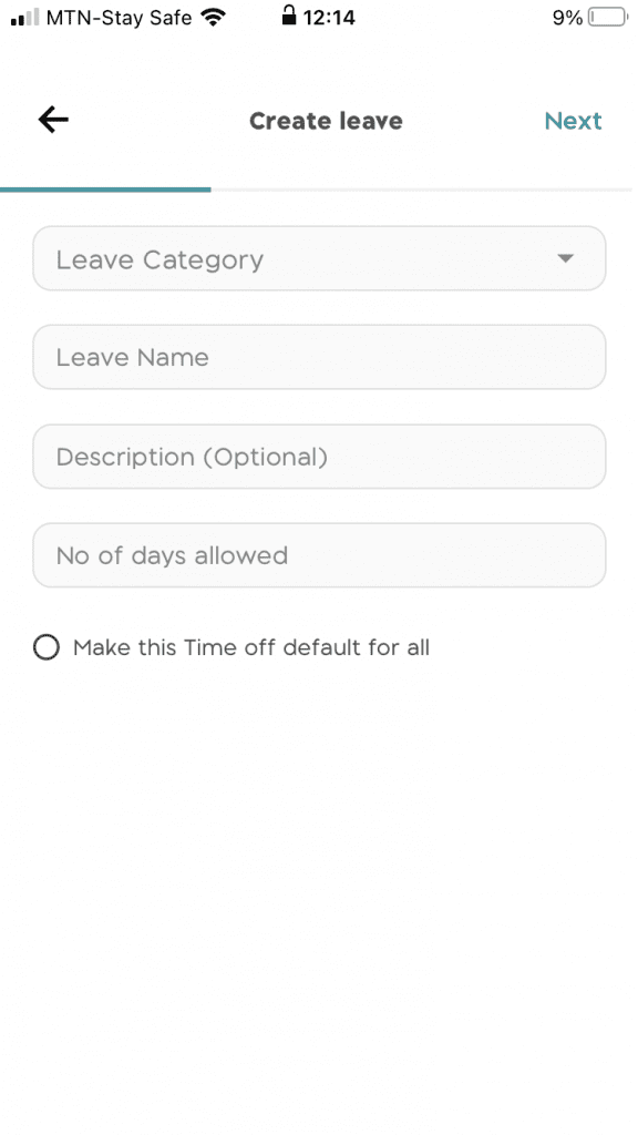 Setting Up Time Off Policy on Your Mobile App | Bizedge