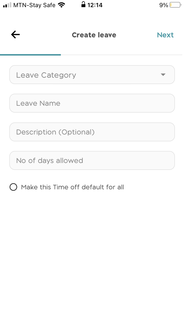 Setting Up Time Off Policy on Your Mobile App | Bizedge