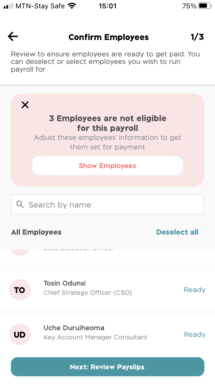 How to Make Deductions and Add Allowances on BizEdge (Mobile) | Bizedge