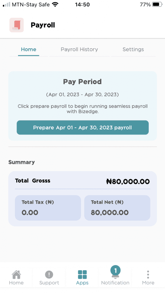 How to Make Deductions and Add Allowances on BizEdge (Mobile) | Bizedge