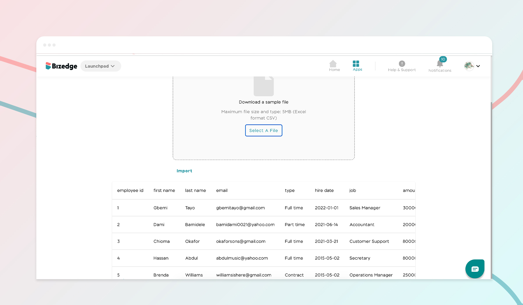 How to Add and Edit Employee Information on BizEdge | Bizedge
