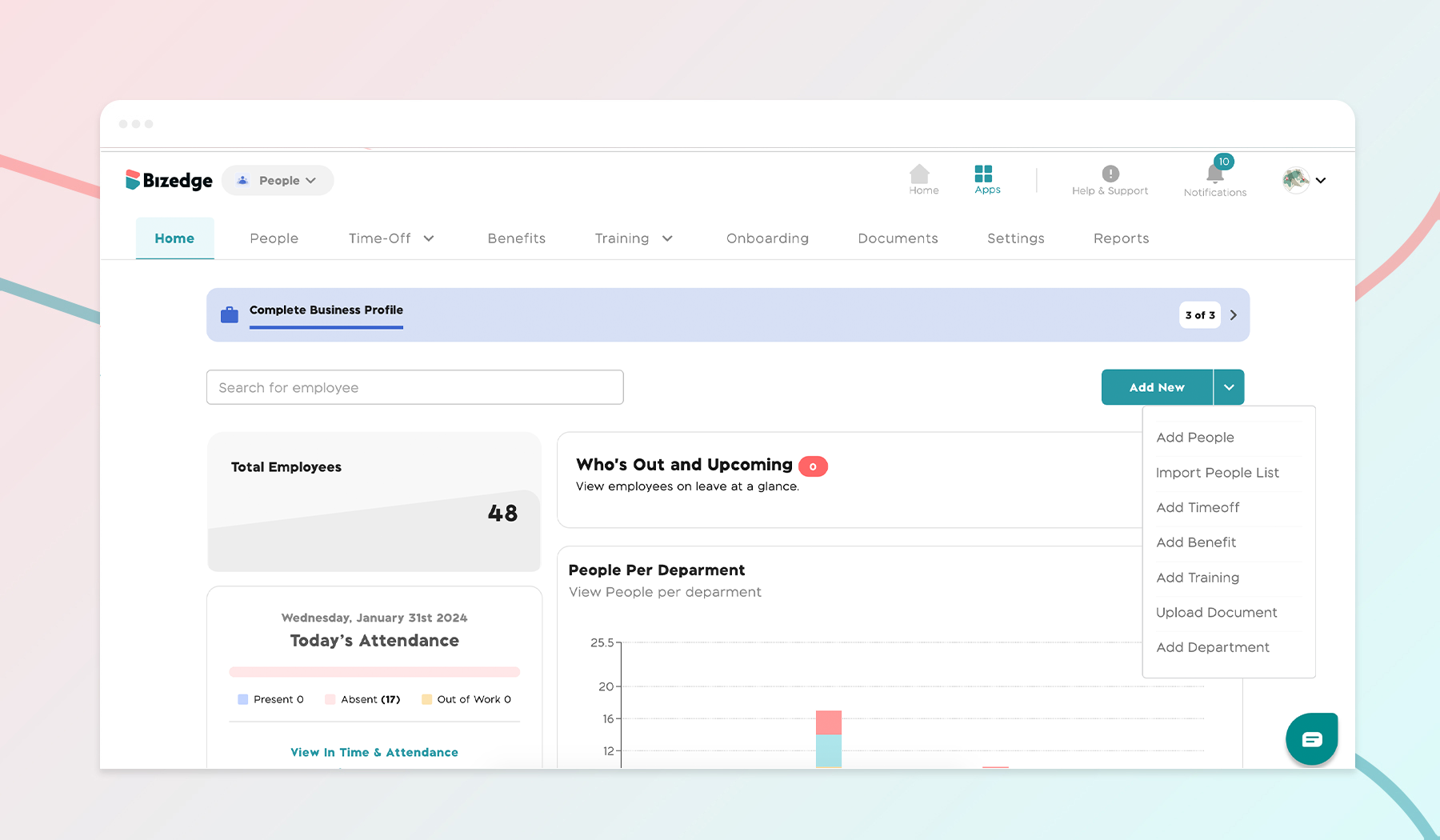 How to Add and Edit Employee Information on BizEdge | Bizedge