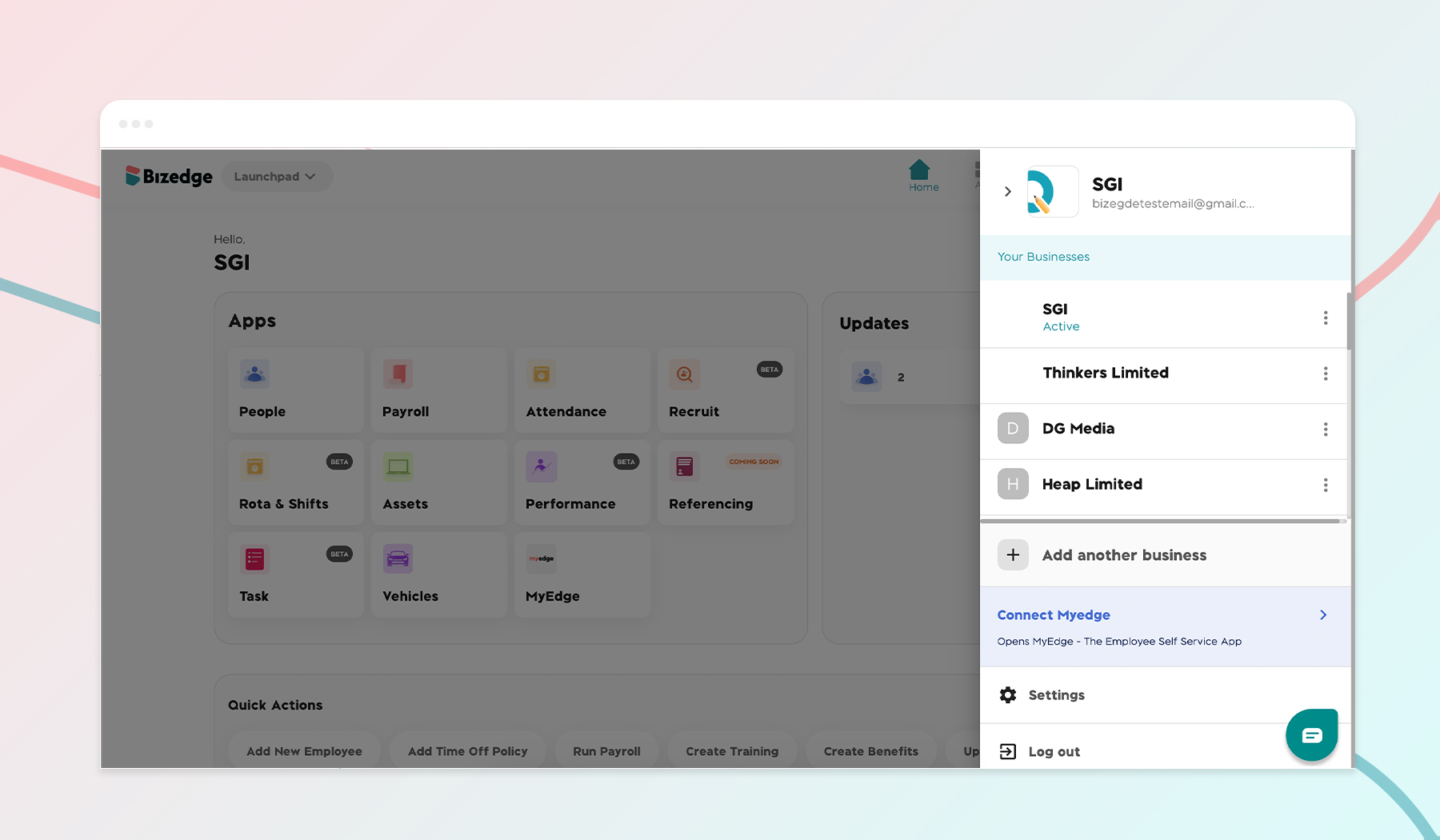 User Access Levels on BizEdge | Bizedge